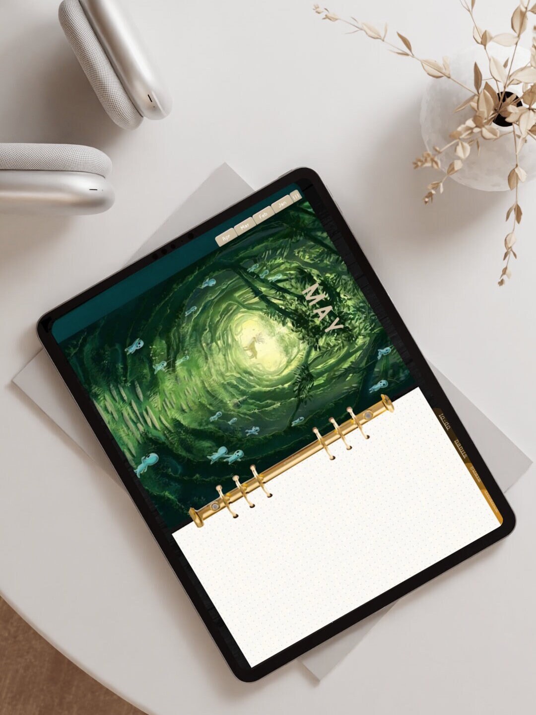 Studio Ghibli Digital Planner All-in-one Journal GOODNOTES / Student ...