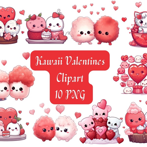 Kawaii Valentines - Etsy