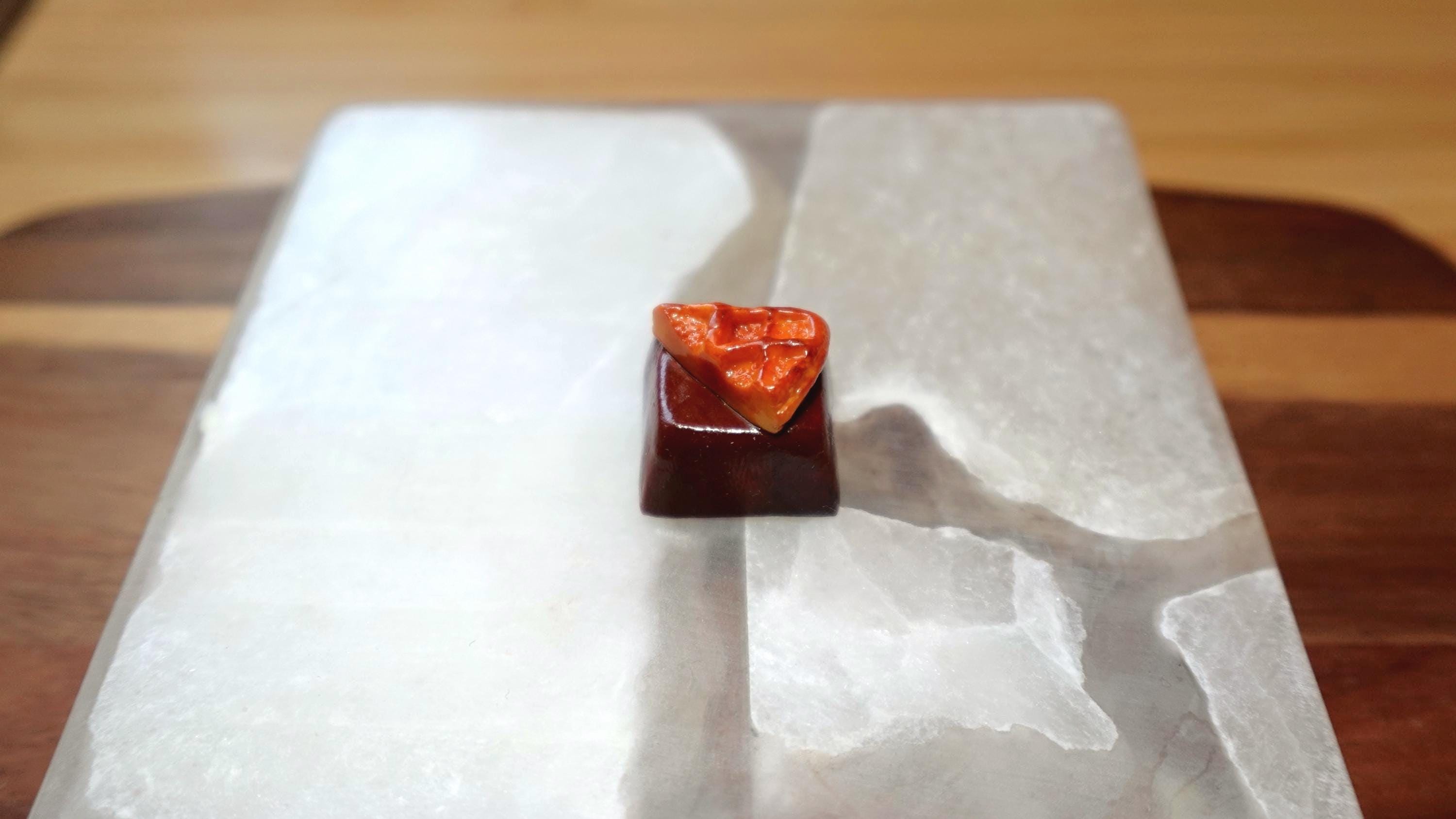 Handmade Food-themed Artisan Keycaps | Burger, Hotdog, Waffle, Tart ...