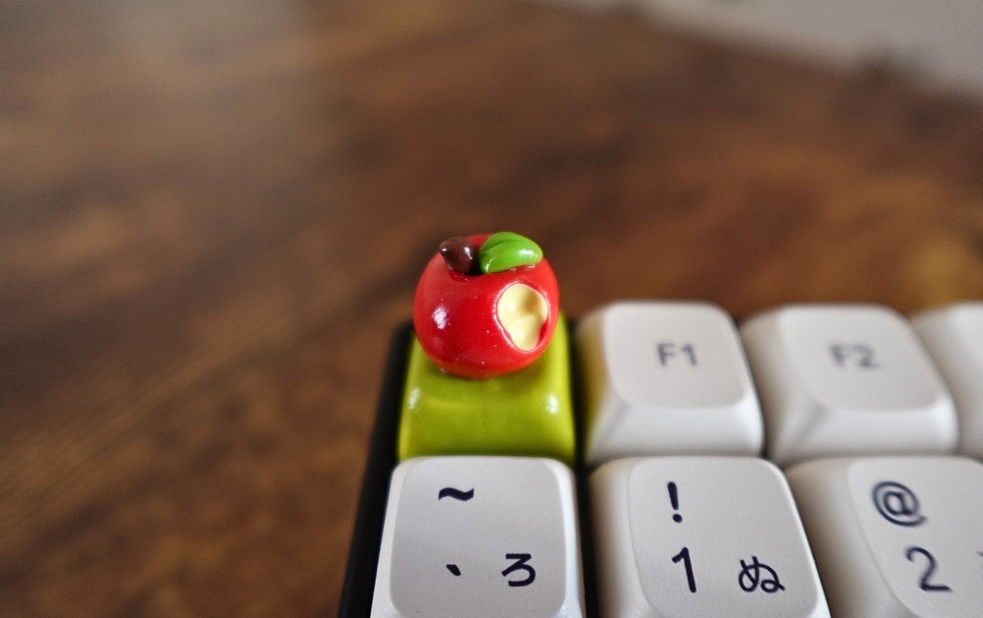 Apple Apple Apple Apple Keycap Custom Keycap Handmade Artisan Keycap ...