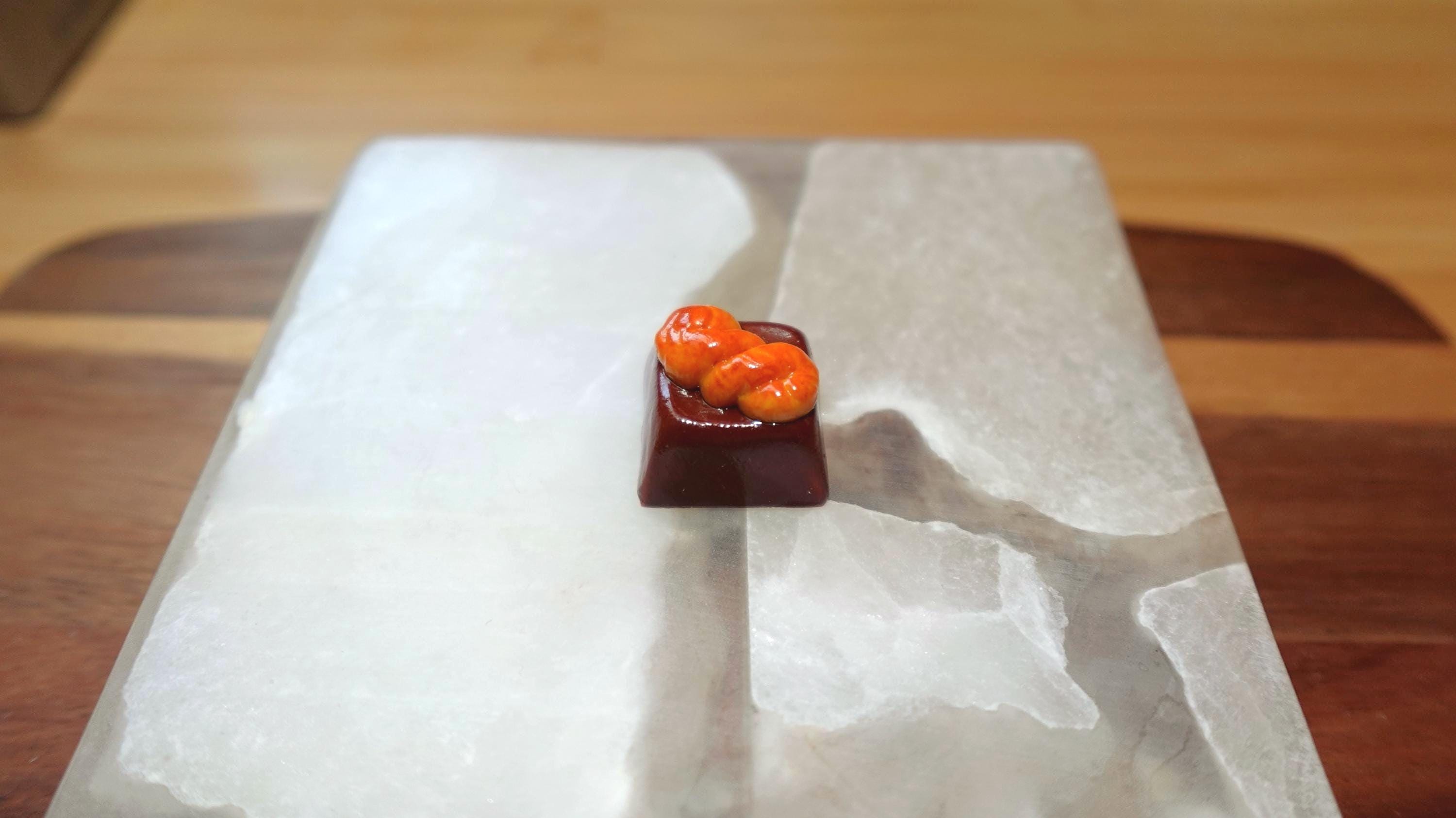 Handmade Food-themed Artisan Keycaps | Burger, Hotdog, Waffle, Tart ...