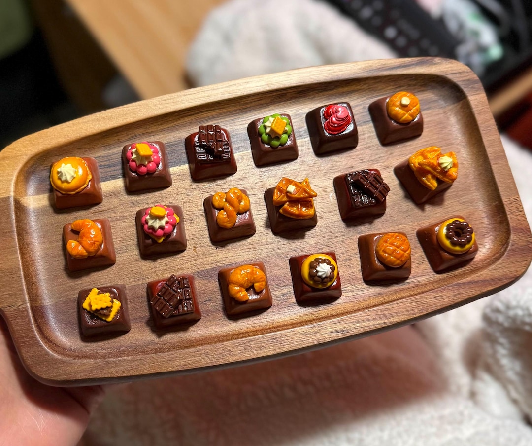 Handmade Dessert Keycap: Polymer Clay Keyboard Accessory - Etsy Canada