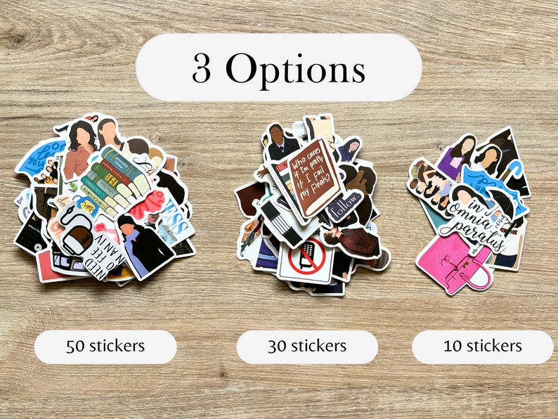 Gilmore Girls Sticker Pack Aesthetic Vinyl Sticker for Laptop Lukes ...