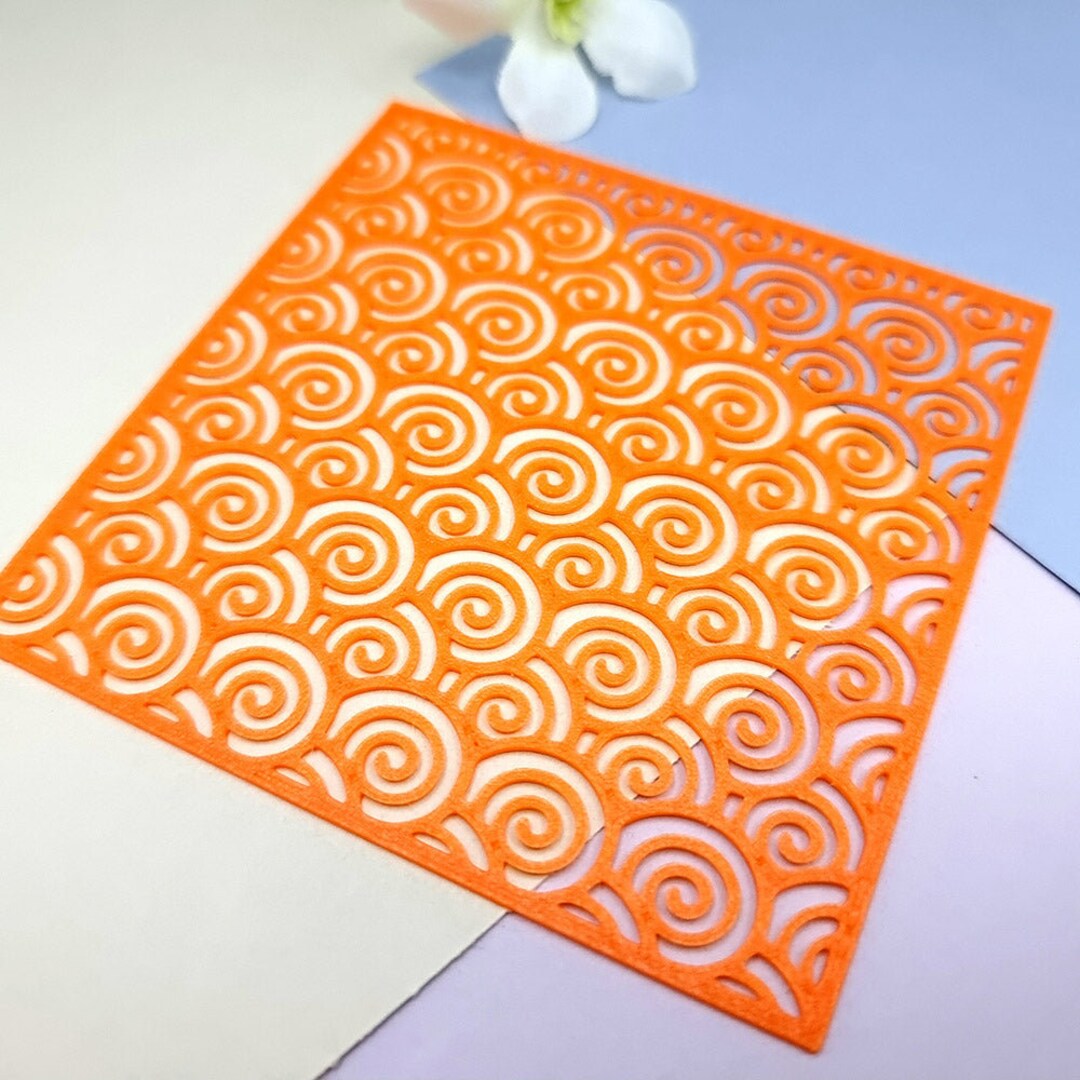 Spirals Greek Stencil - Etsy
