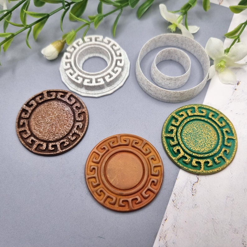 Polymer Clay Stamp 1, Greek Style Stamp - Etsy