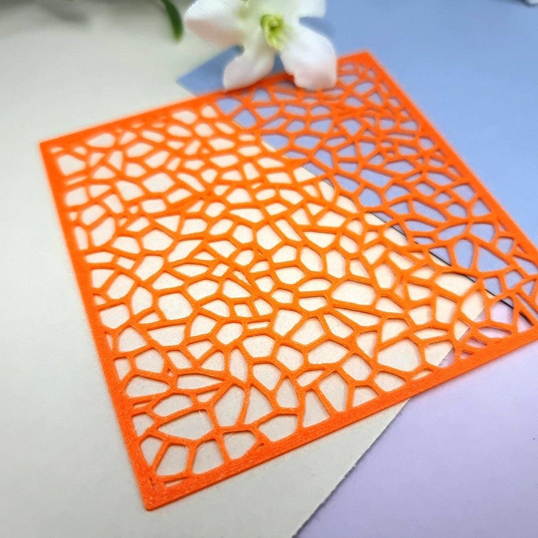 Sweetybijou Crackle Stencil - Etsy