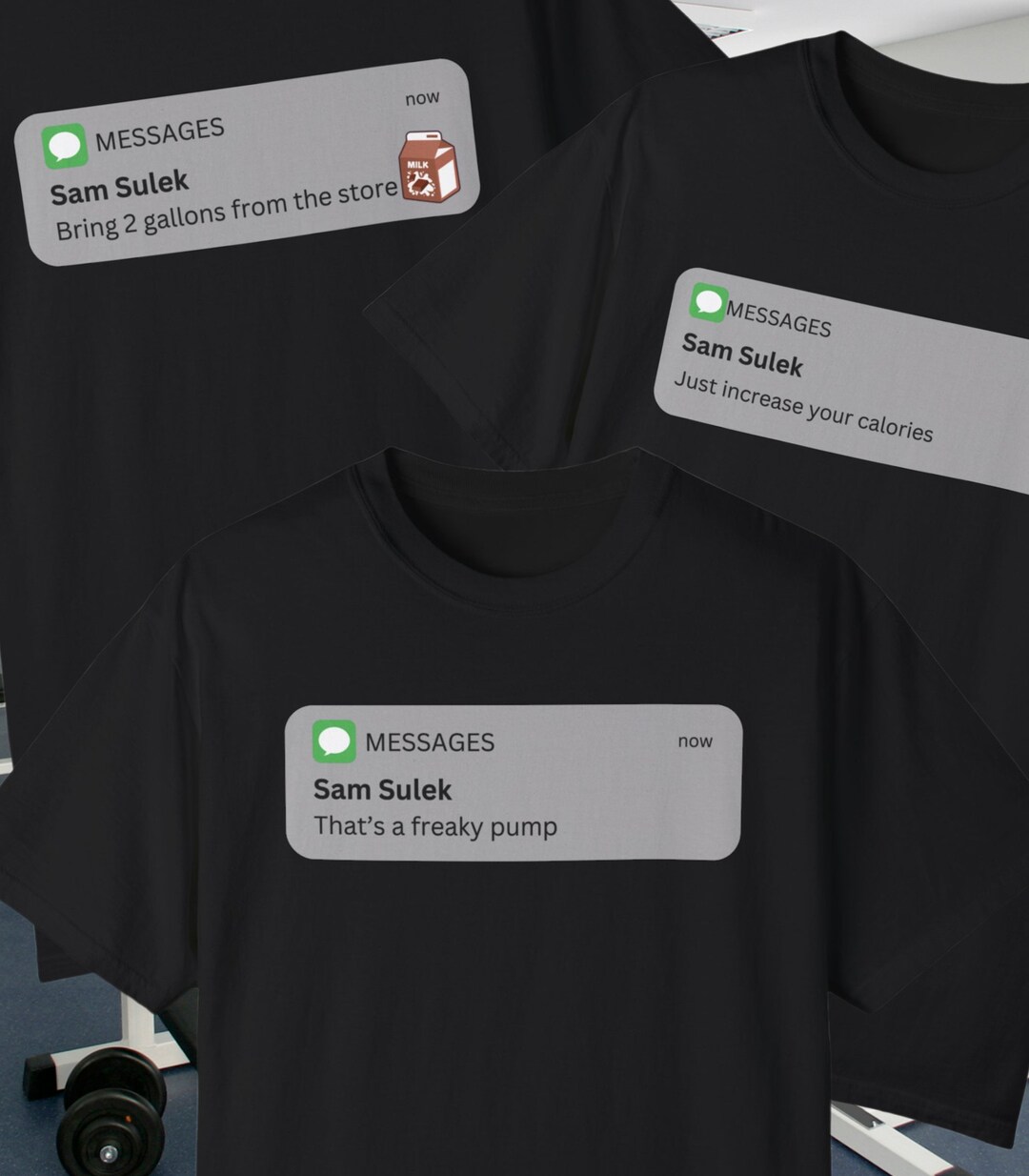 Freaky Pump Shirt Sam Sulek Collection Text, Funny Gym Shirt ...