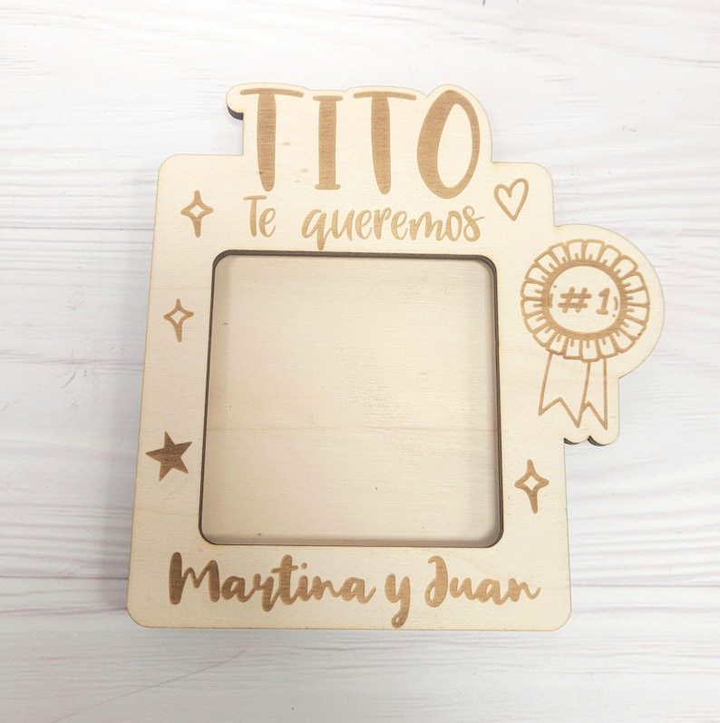 Tito Photo Frame Design Svg, Tito Polaroid Frame Design Svg, Laser Cut ...