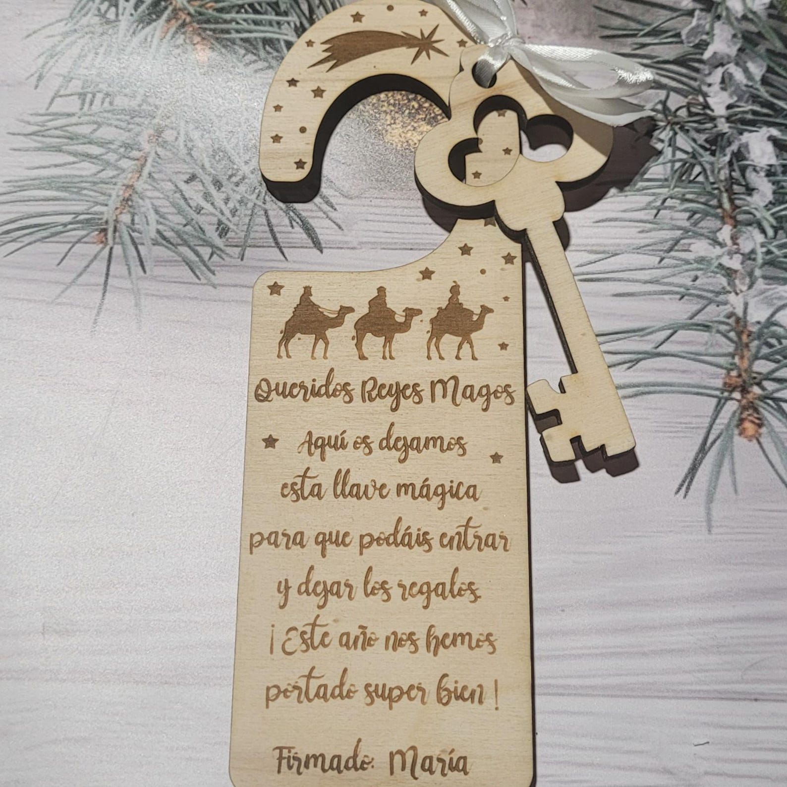Three Wise Men Magic Key Design, Laser-cut Three Wise Men Design. Three ...