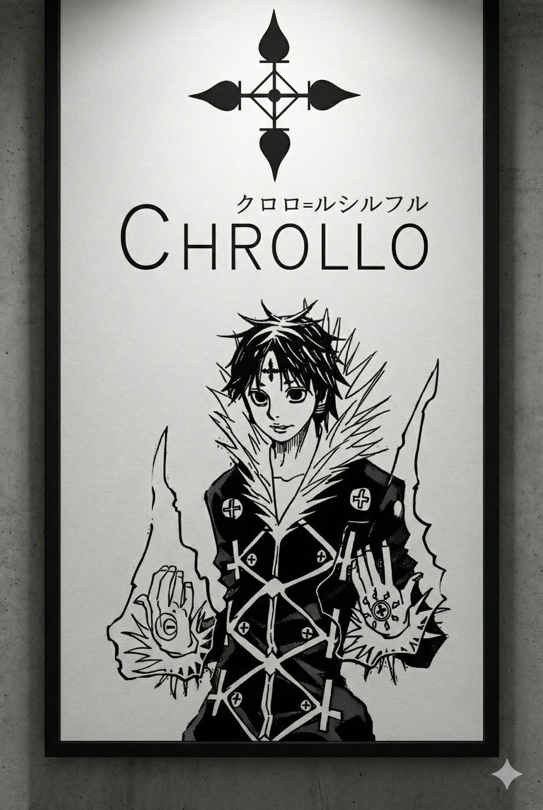 Hunter X Hunter Poster: Chrollo Lucilfer "bandit's Secret" (skill ...