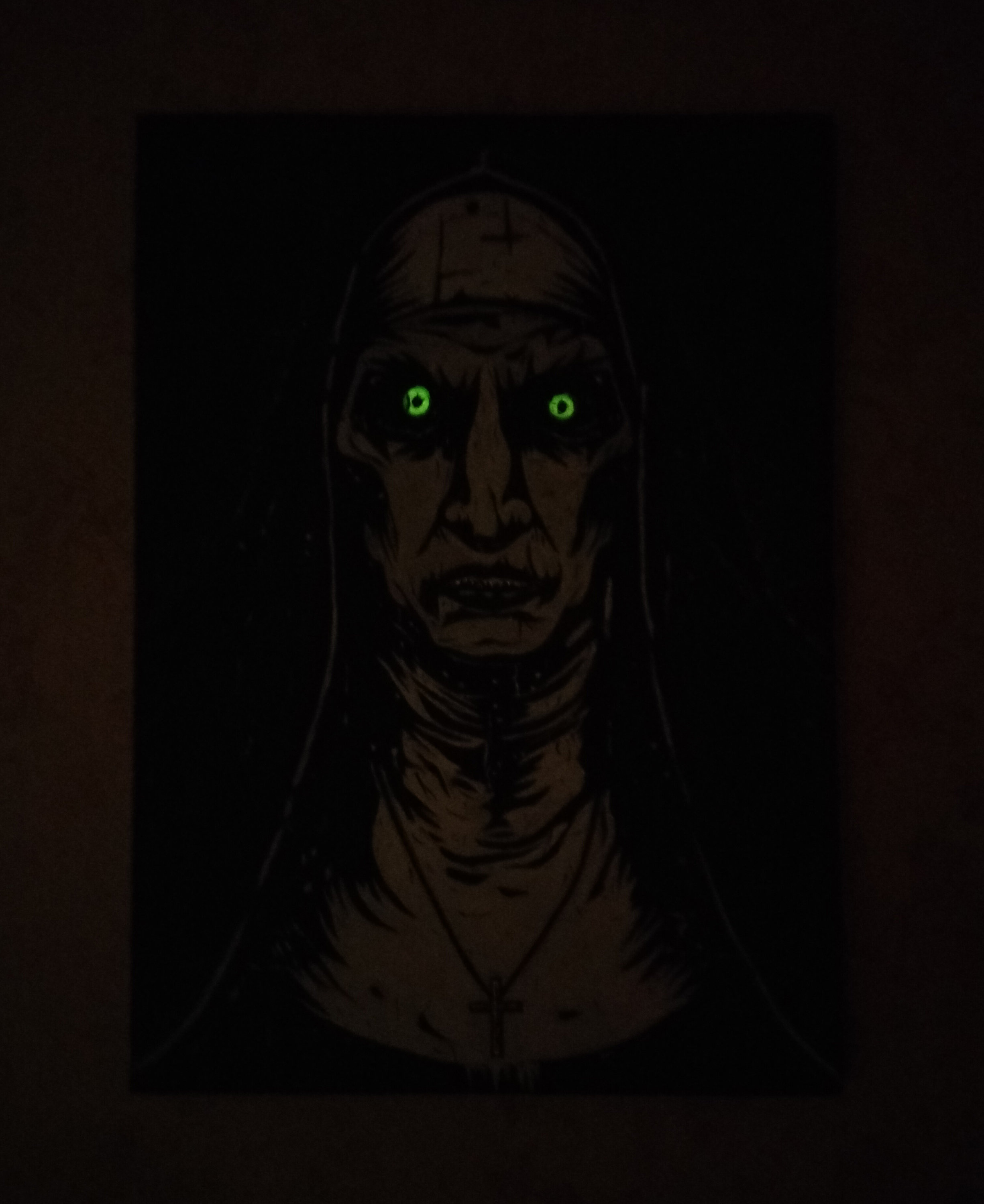 The Painting "the Nun" is a Demon of Valak, a Character From the Movie ...