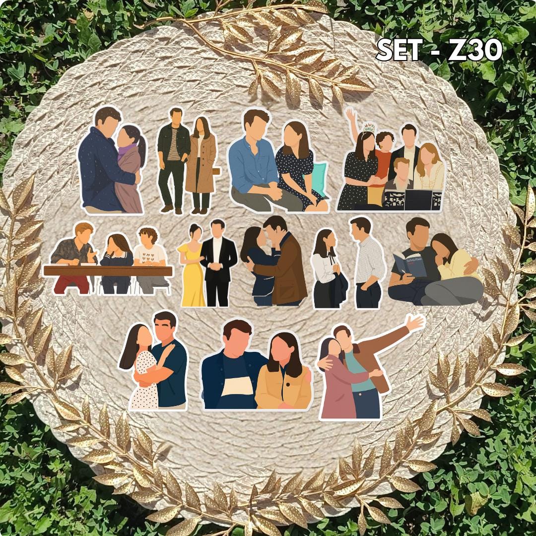 My Oxford Year Stickers | Romance Movie Vinyl Sticker Pack | Ella ...