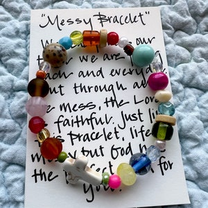 Messy Faith Bracelet - Etsy
