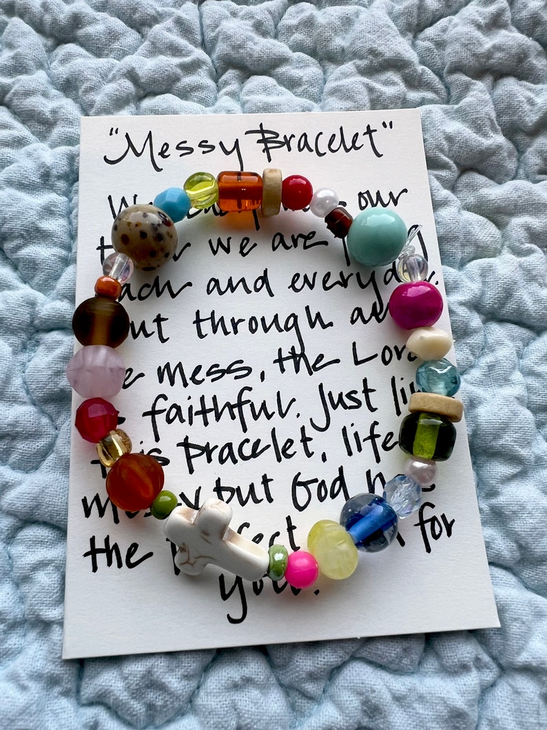 Messy Faith Bracelet - Etsy