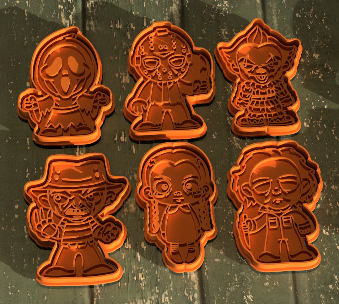 Horror Character Cookie Cutters - Etsy