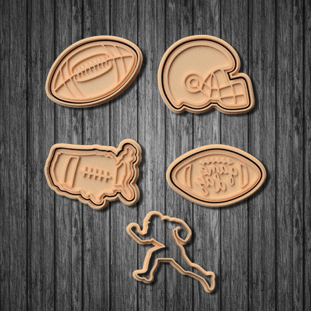 Football Game Day Cookie Cutters - Etsy