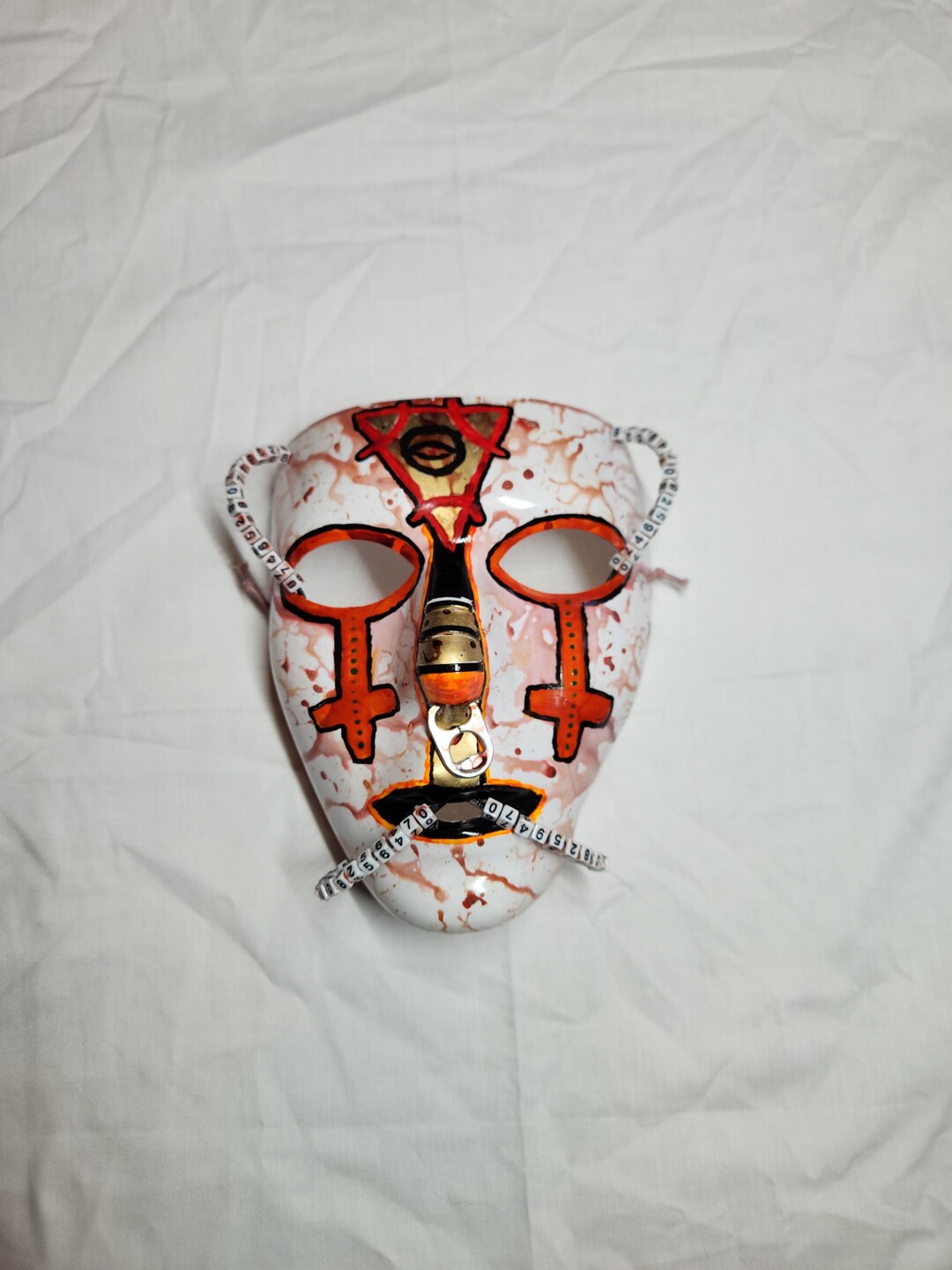 Custom Designed Halloween Art Mask - Etsy