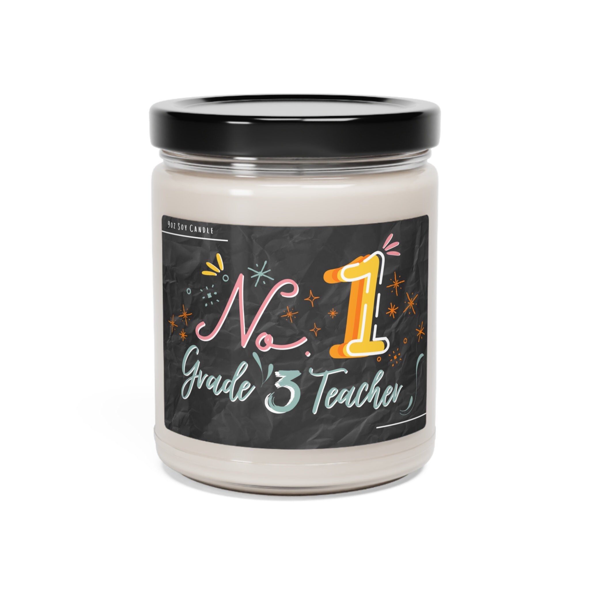 Grade 3 Teacher Scented Candle Gift 1 Teaching Third Grade Appreciation ...