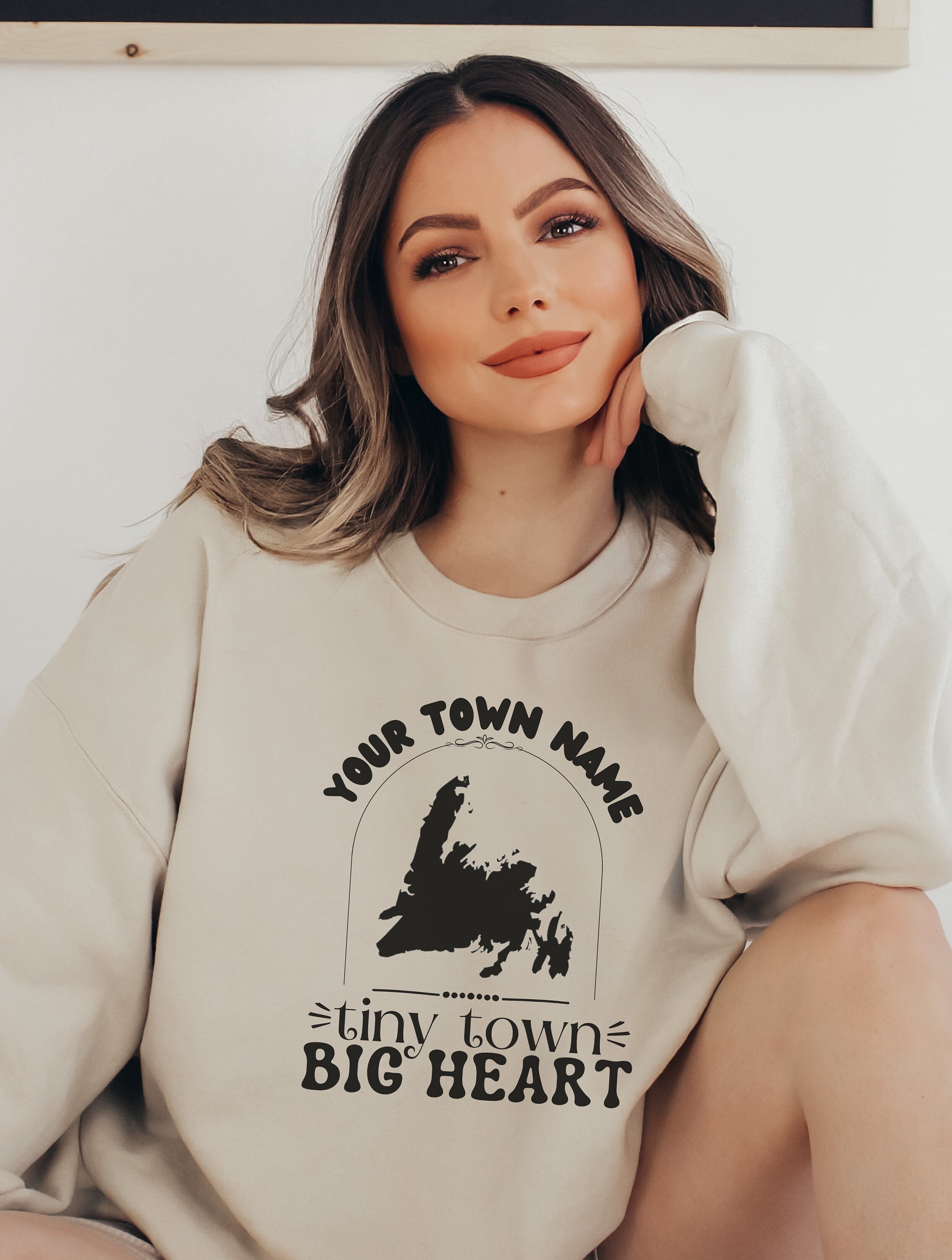 Newfoundland Custom Small Towns Sweatshirts Community Name ...