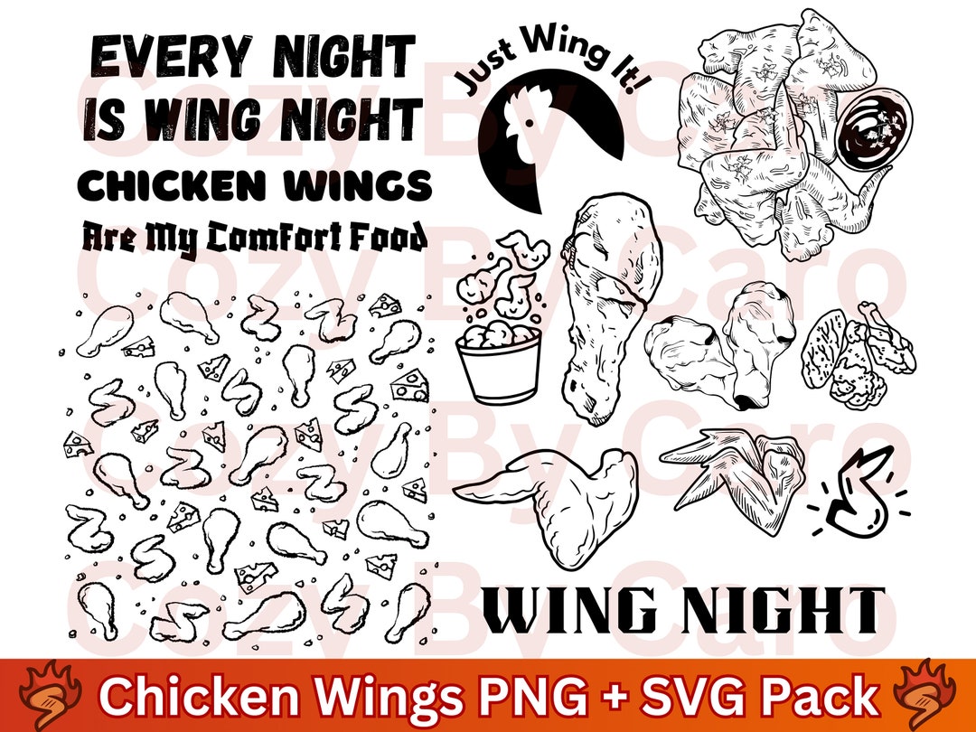 Chicken Wing SVG PNG Bundle Pub Lover Wing Night Vinyl Cutting Machine ... Chicken Wing SVG PNG Bundle Pub Lover Wing Night Vinyl Cutting Machine ...