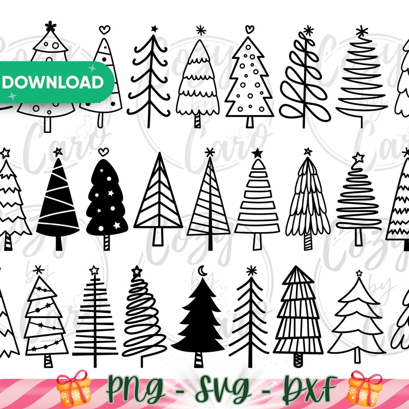 Simple Christmas Svg - Etsy