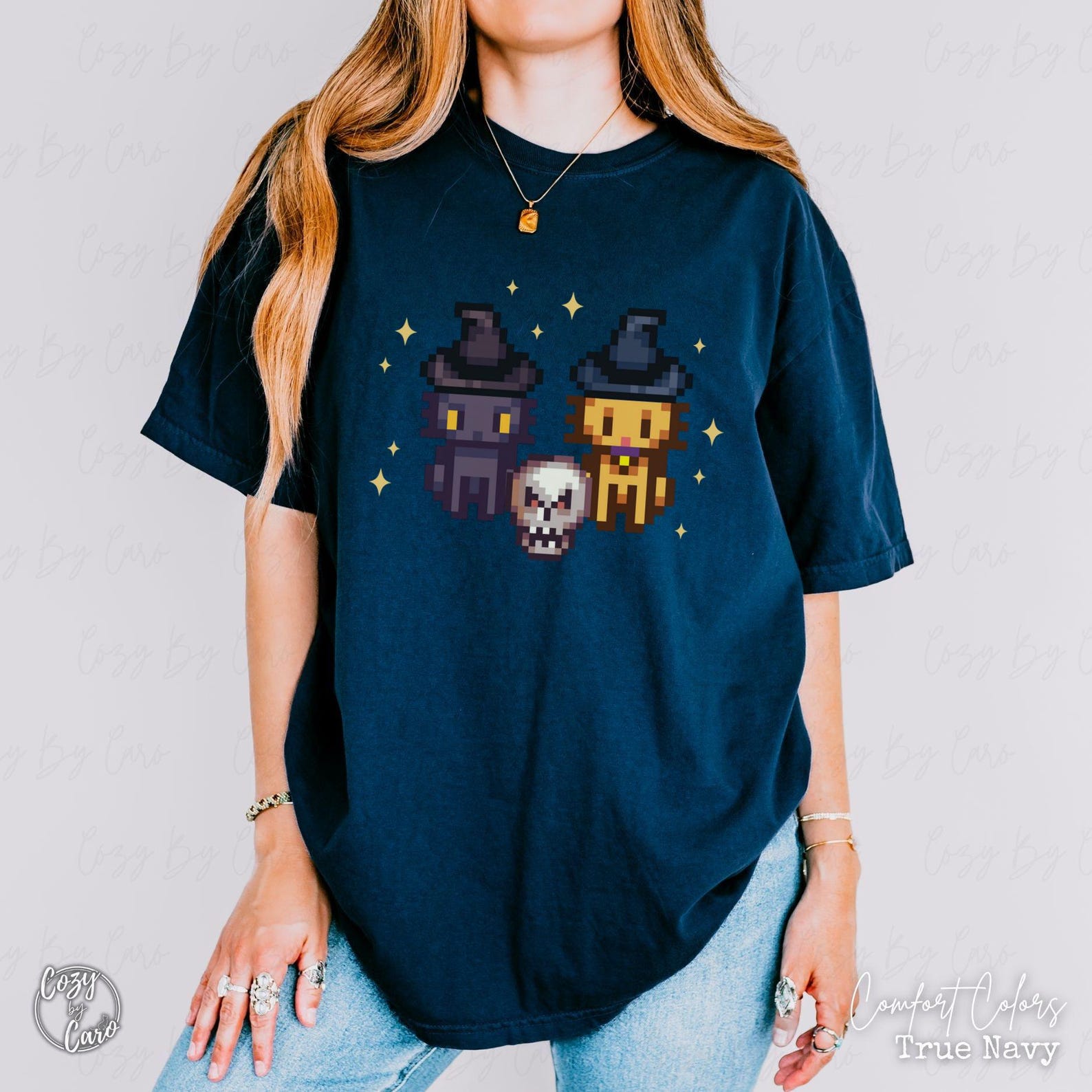 CUSTOM Stardew Cat Shirt, Halloween Stardew T-shirt, Comfort Colors ...