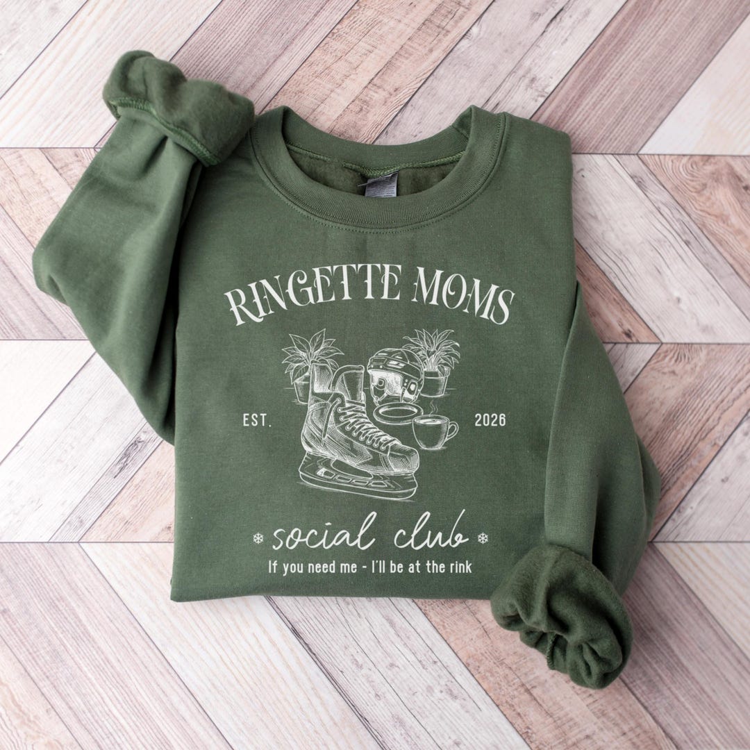 CUSTOM Ringette Mom Shirt, Ringette Mothers Day Sweatshirt ...