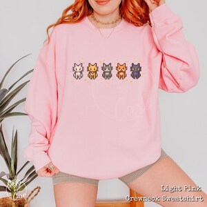 Green Stardew Cat Sweater Pixel Art Star Dew Videogame Gift, Pixelated ...