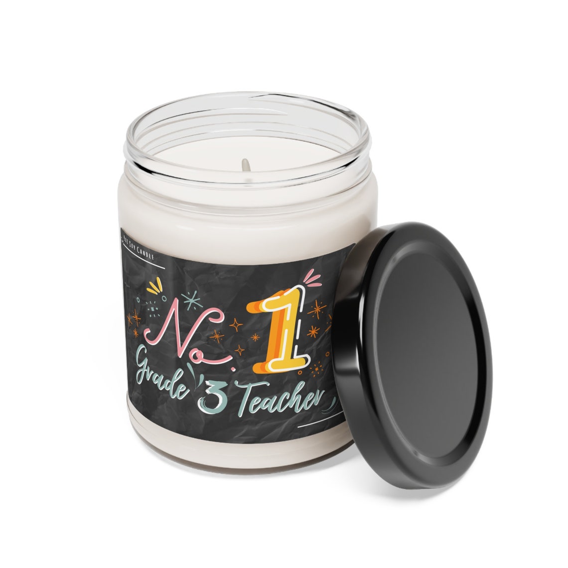 Grade 3 Teacher Scented Candle Gift 1 Teaching Third Grade Appreciation ...