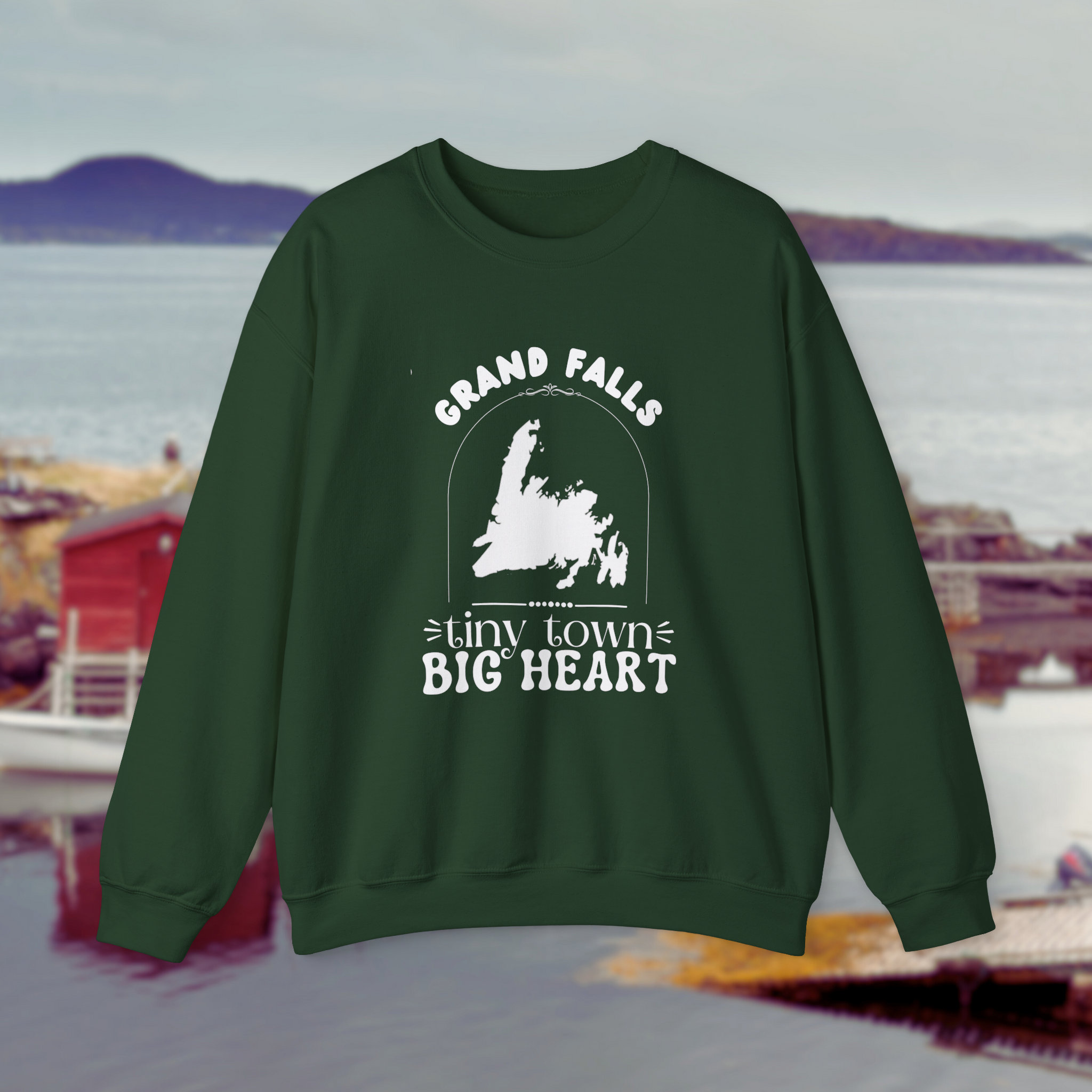 Newfoundland Custom Small Towns Sweatshirts Community Name ...