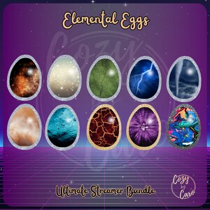 Element Egg Template Twitch Discord Vtube Pngtube Expressive Assets ...