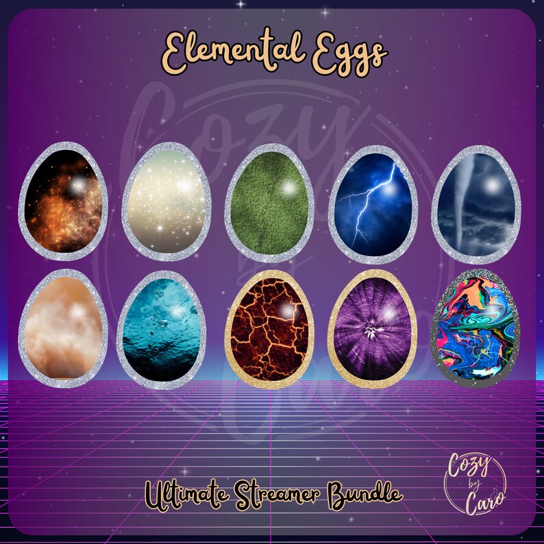 Element Egg Template Twitch Discord Vtube Pngtube Expressive Assets ...