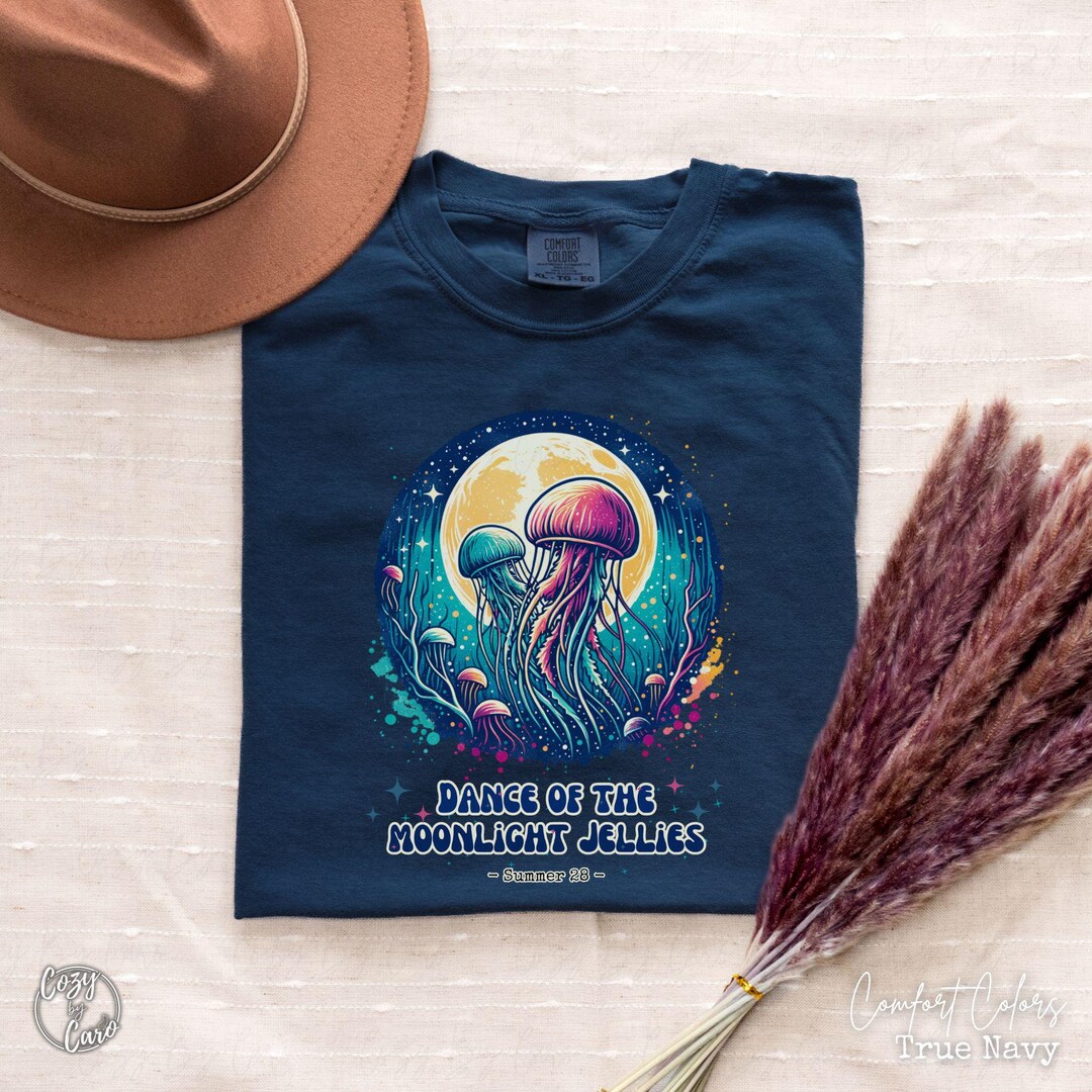 Moonlight Jellies Summer 28 Comfort Colors Tee, Stardew Valley ...