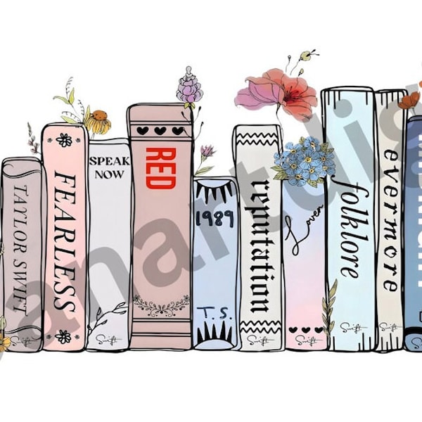 Taylor Books Png - Etsy