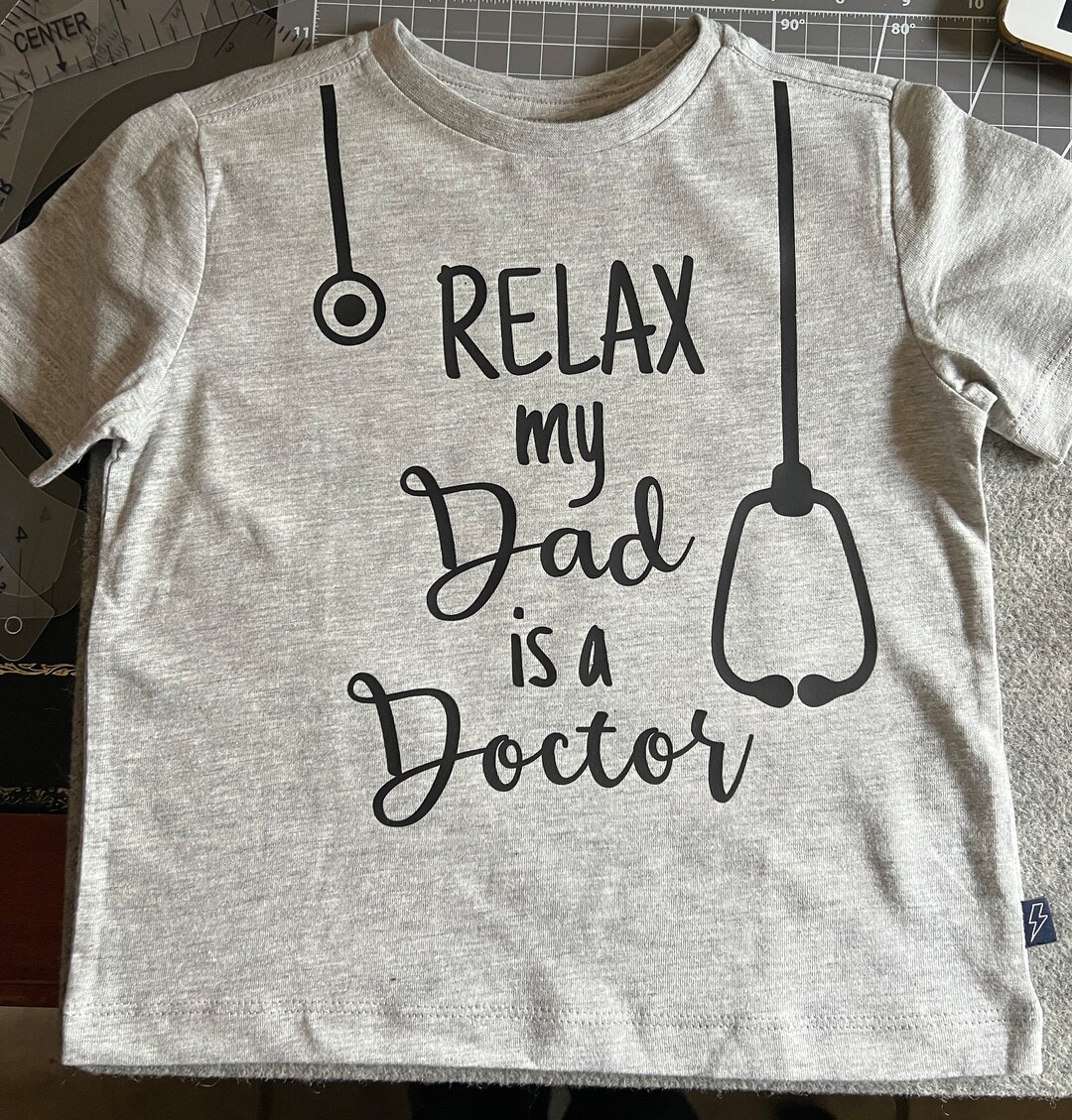 Relax My Dad is a Doctor Svg Instant Download - Etsy