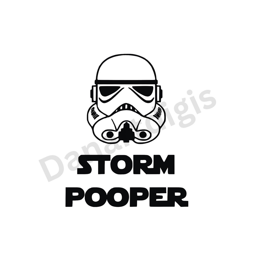 Storm Pooper Baby Png Svg Instant Download Scrapbooking Cricut Cut File ...
