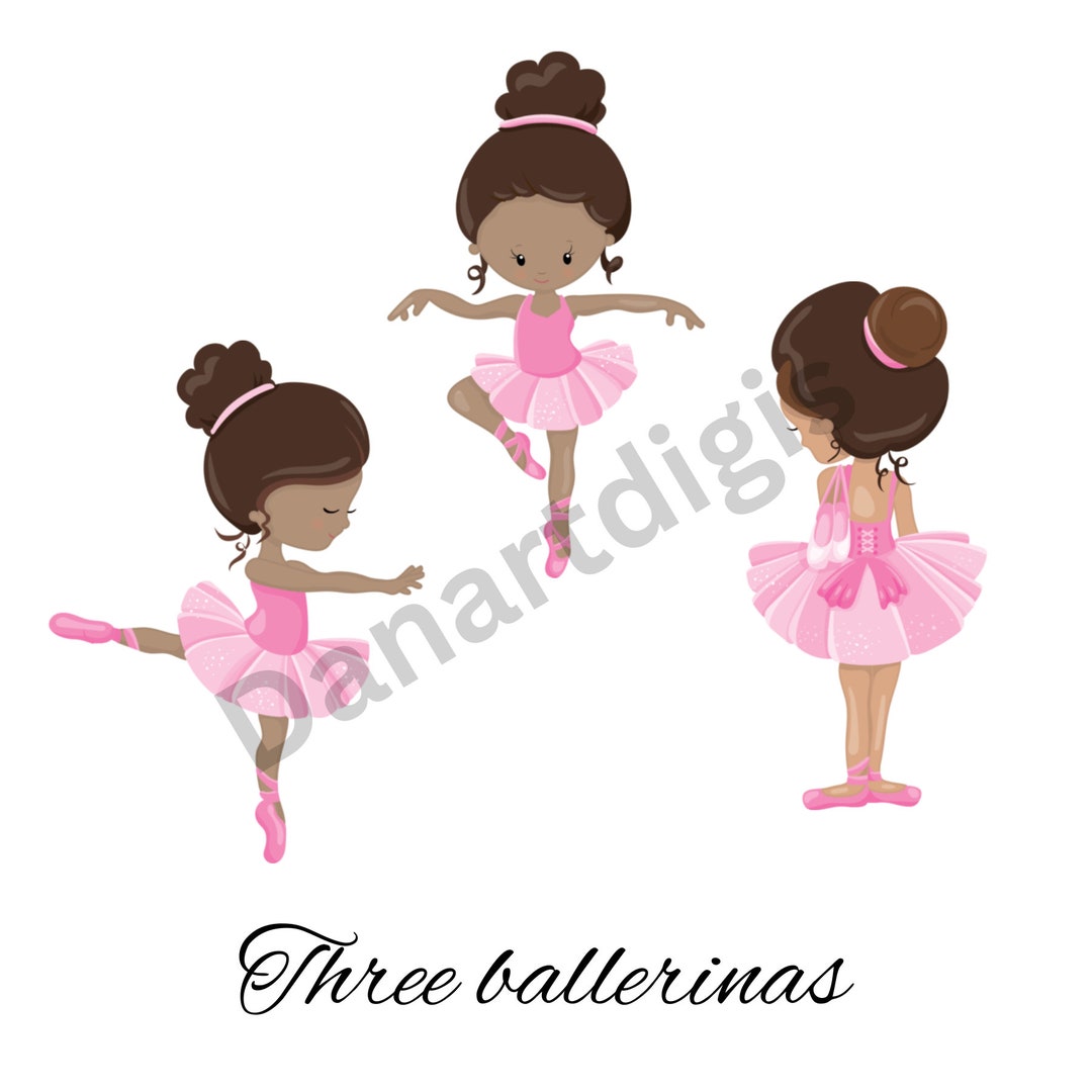Three Ballerinas 3 Png Images Cut Files Instant Download Cricut Design ...