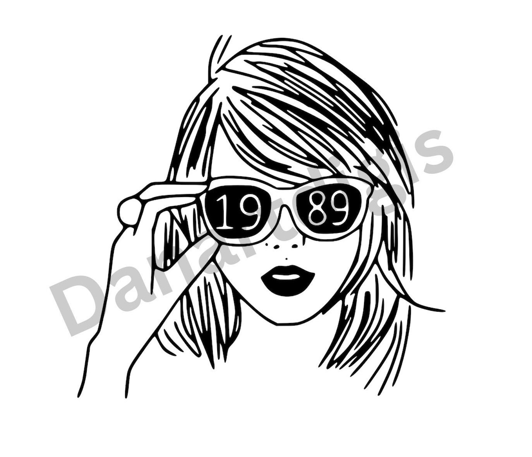 Taylor Swift 1989 Sunglasses Svg Png Instant Download Look What You ...