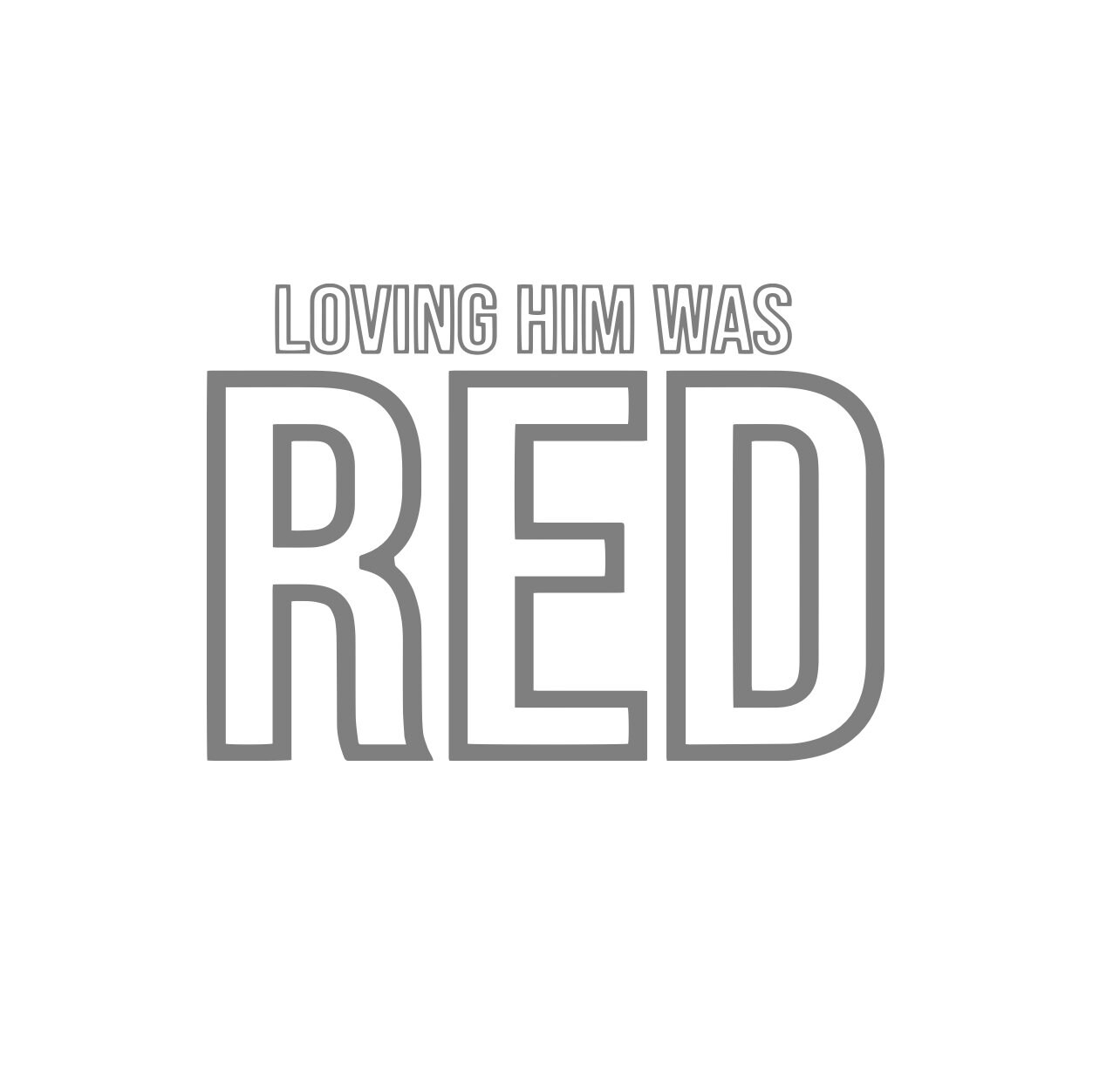 Taylor Swift RED Svg Instant Download - Etsy