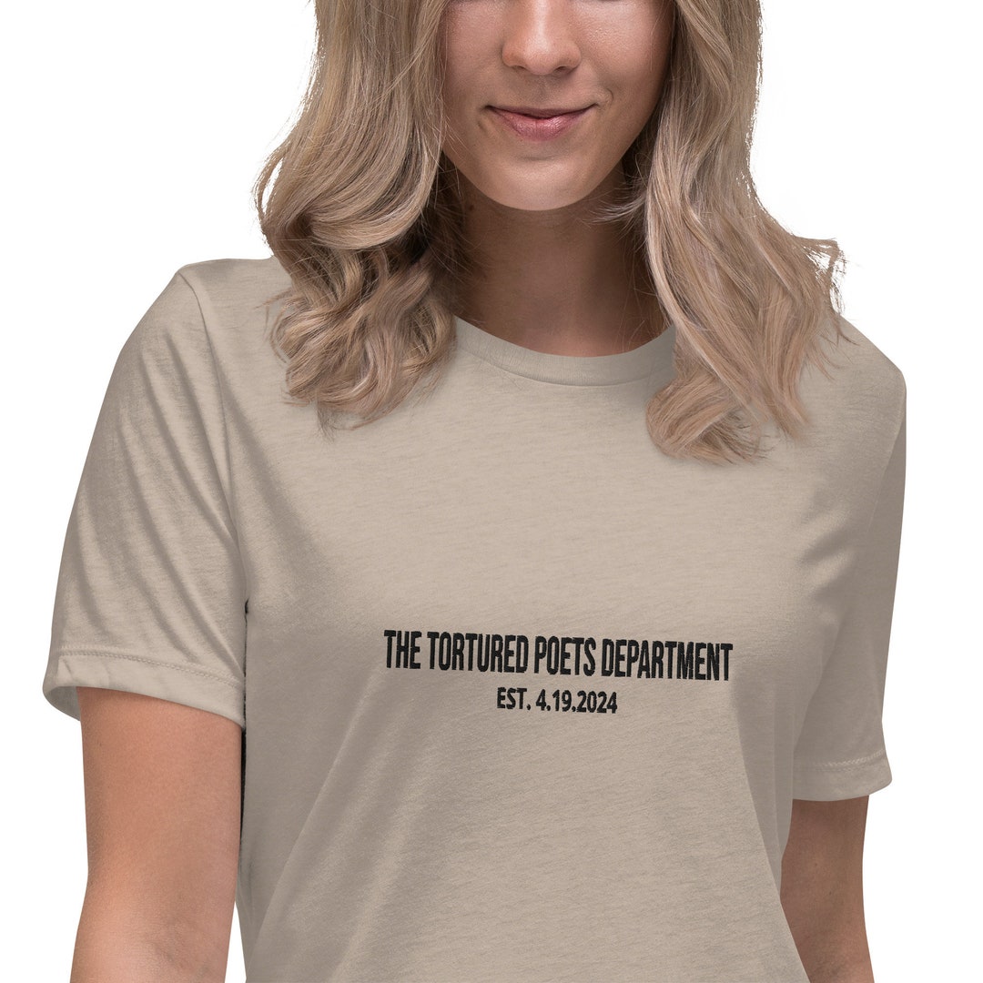 The Tortured Poets Department Women's Relaxed T-shirt - Etsy