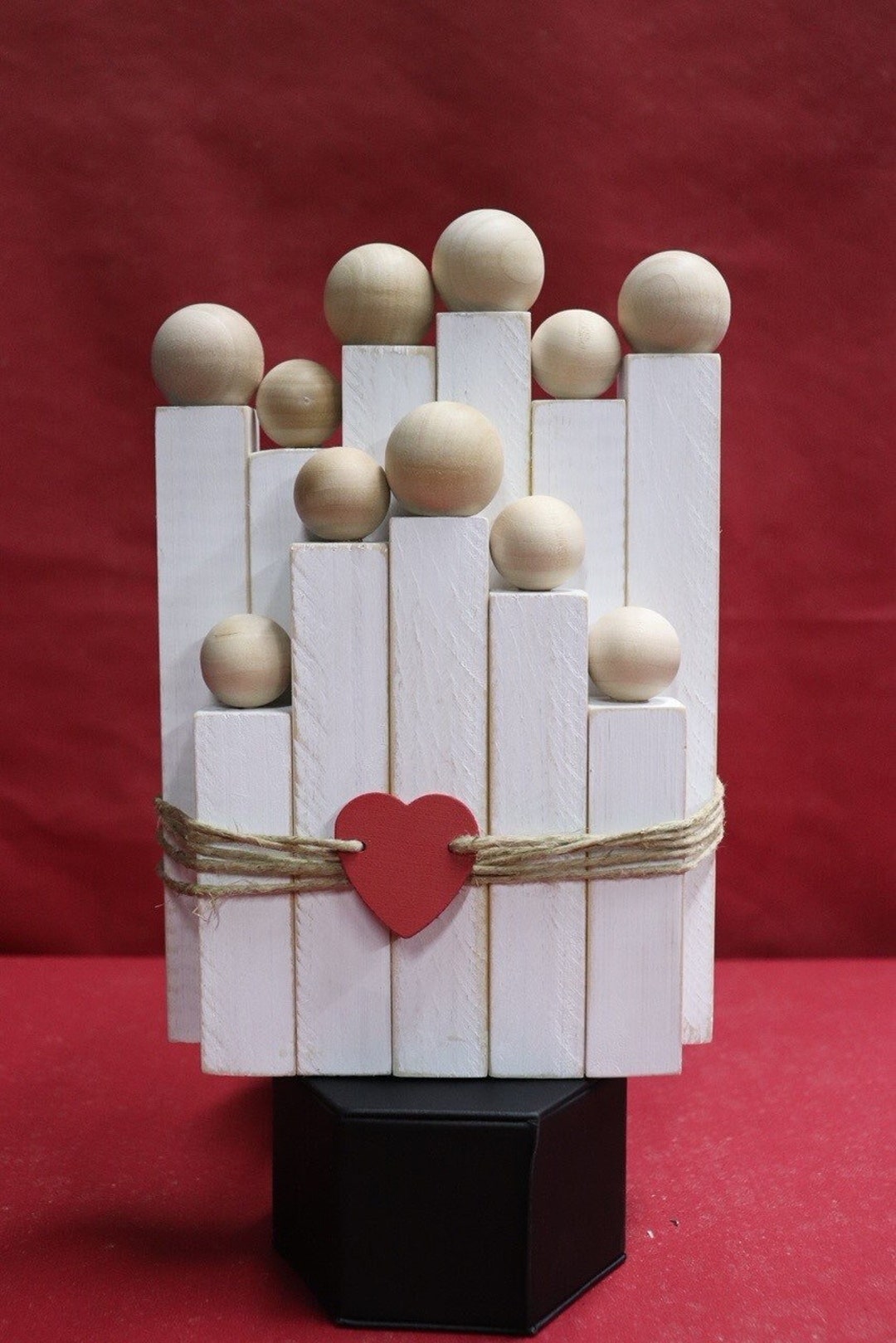 Wooden Block Family - Etsy