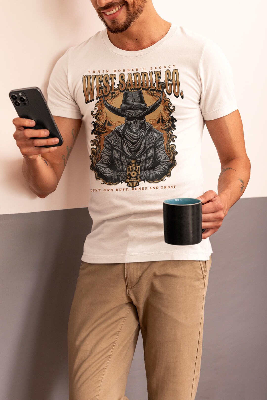 Train Robber's Legacy Tee Vintage Outlaw Train Robbers T-shirt, Unisex ...