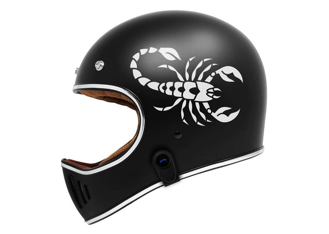 Helmet Decal Scorpion Vinyl Decal Bikers Decals Motorcycle Gifts for ...