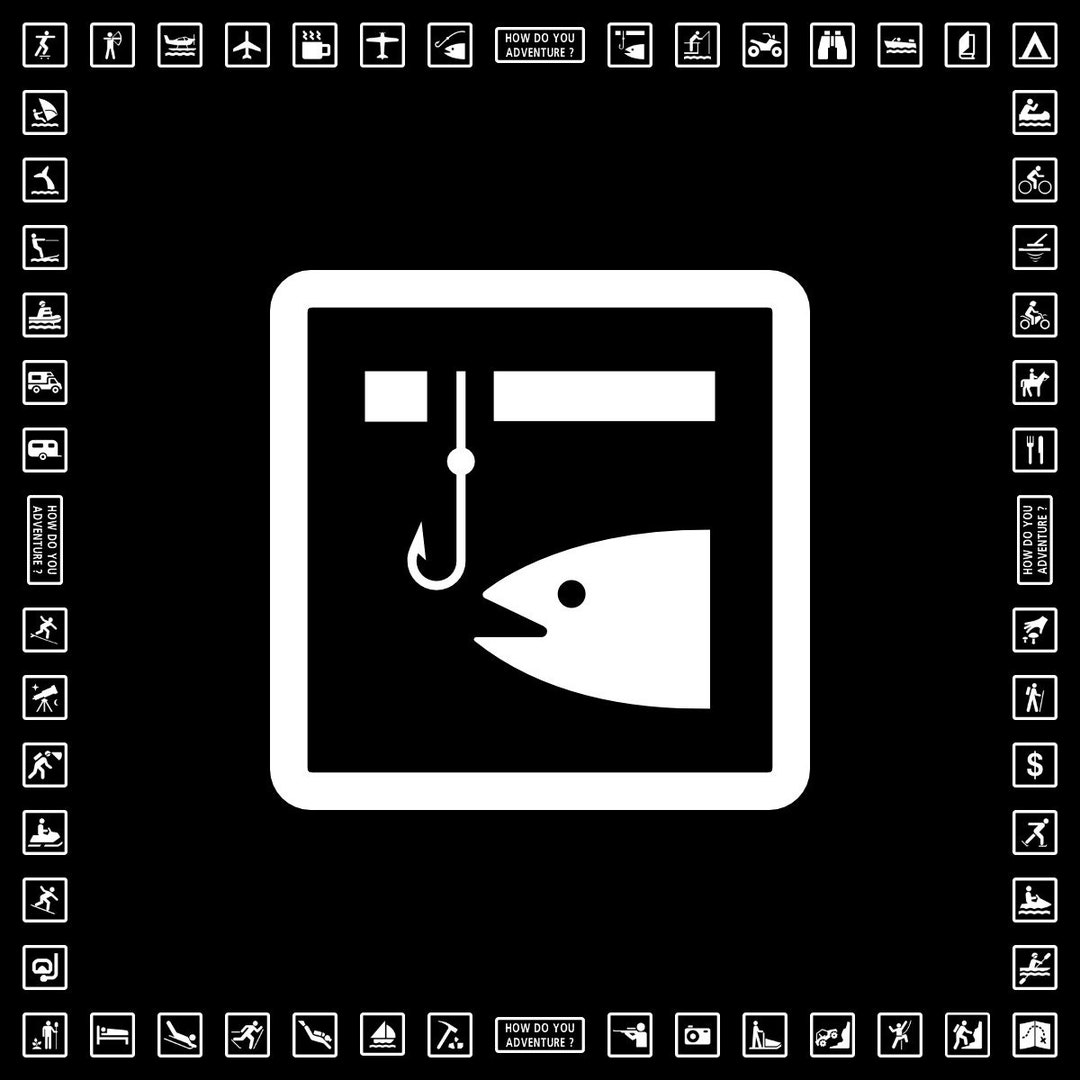 MUTCD Ice Fishing Vinyl Decal Sticker - Etsy