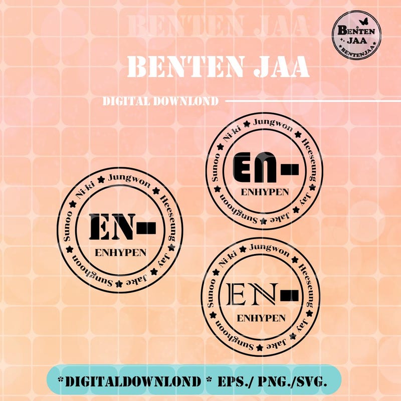 Enhypen Logo - Etsy