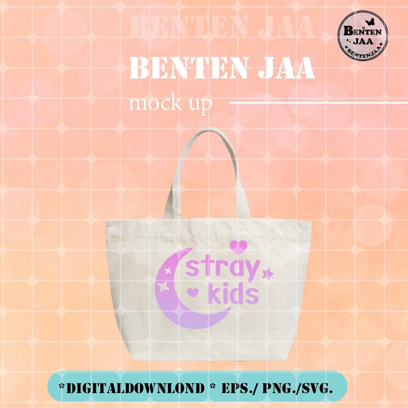 Stray Kids SKZ Moon Logo, Kpop Cut Files (png, Svg, Eps) Digital ...