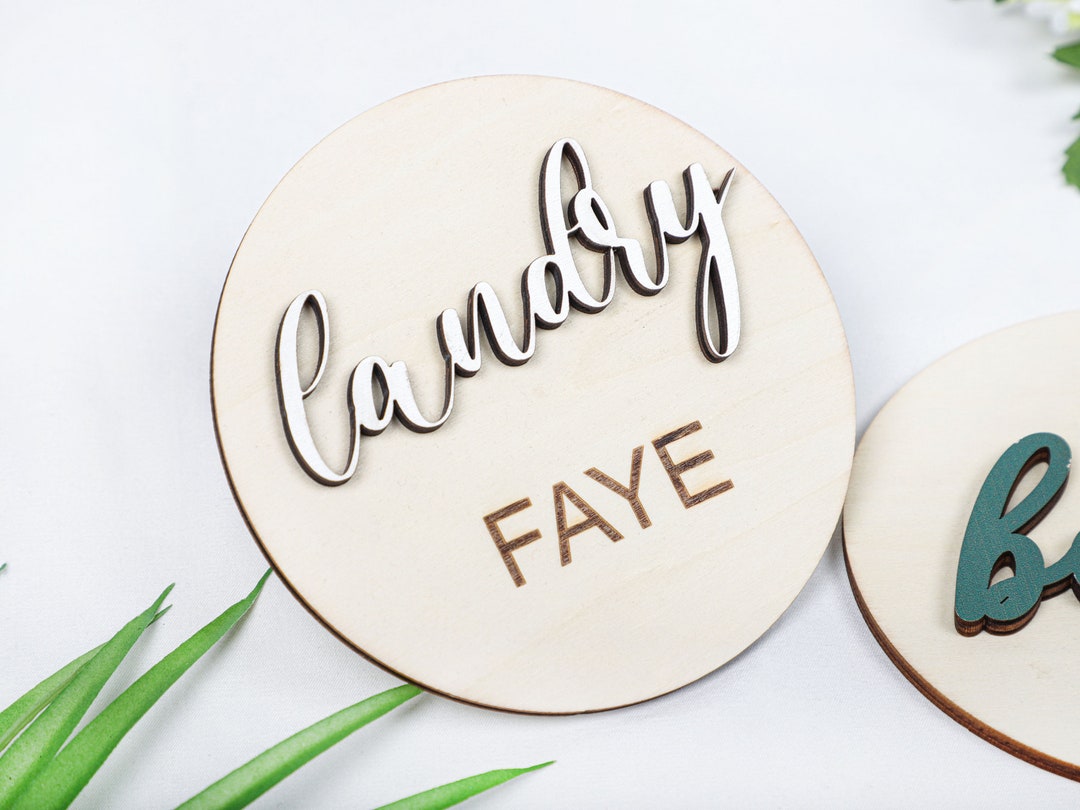 Baby Announcement Sign With Birth Stats, Baby Name Sign, Personalized ...