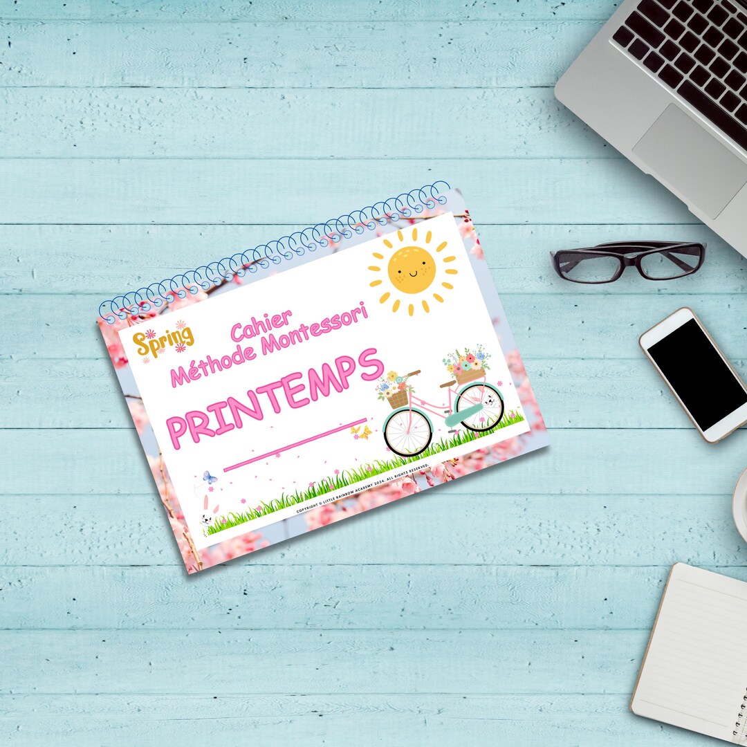Cahier PRINTEMPS, Printable SPRING Busy Book, Montessori Activity Book ...
