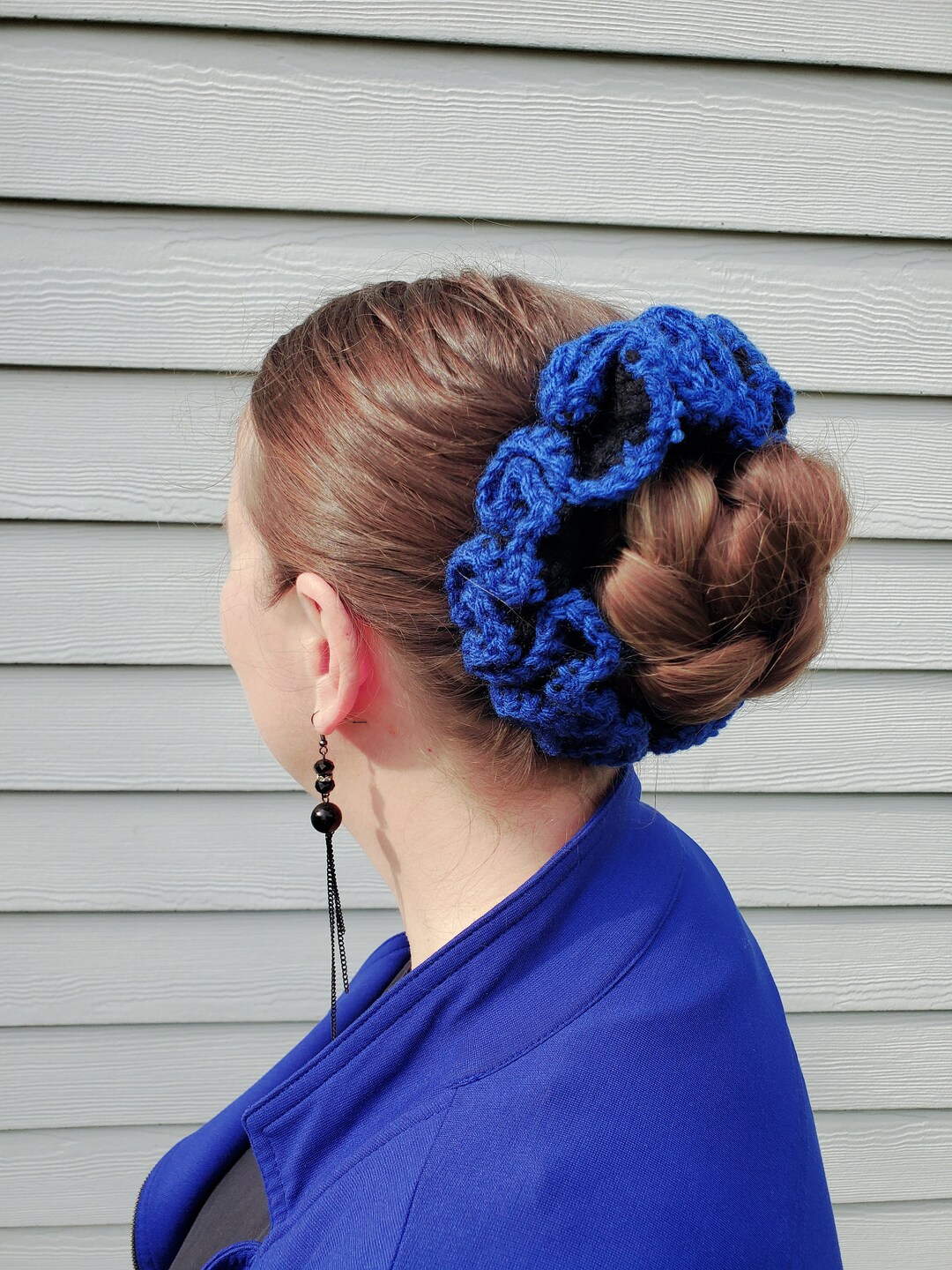 Extra Large Crochet Scrunchie, Giant Handmade Scrunchie - Etsy