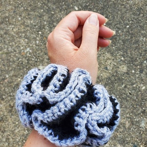 Extra Large Crochet Scrunchie, Giant Handmade Scrunchie - Etsy